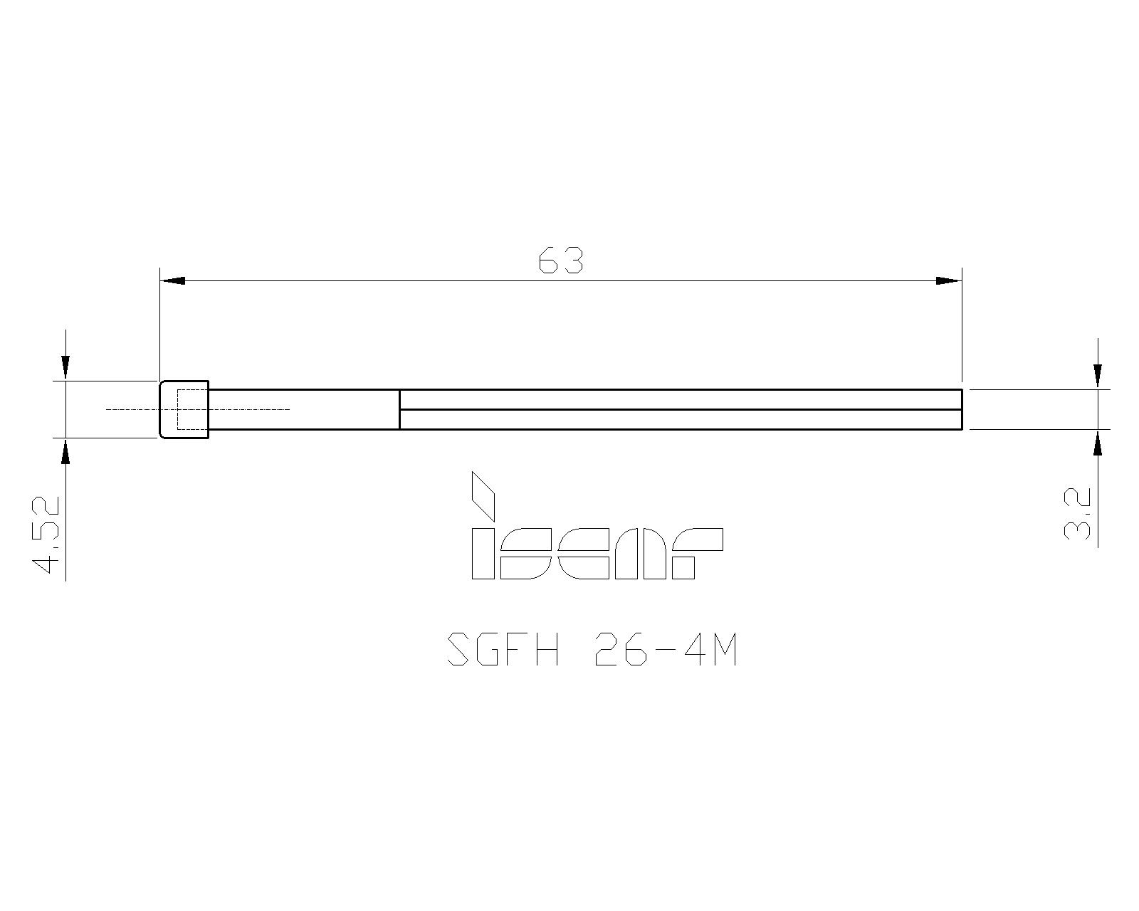 ISCAR Cutting Tools - Metal Working Tools - SGFH 26-M : 2301078 - SGFH ...