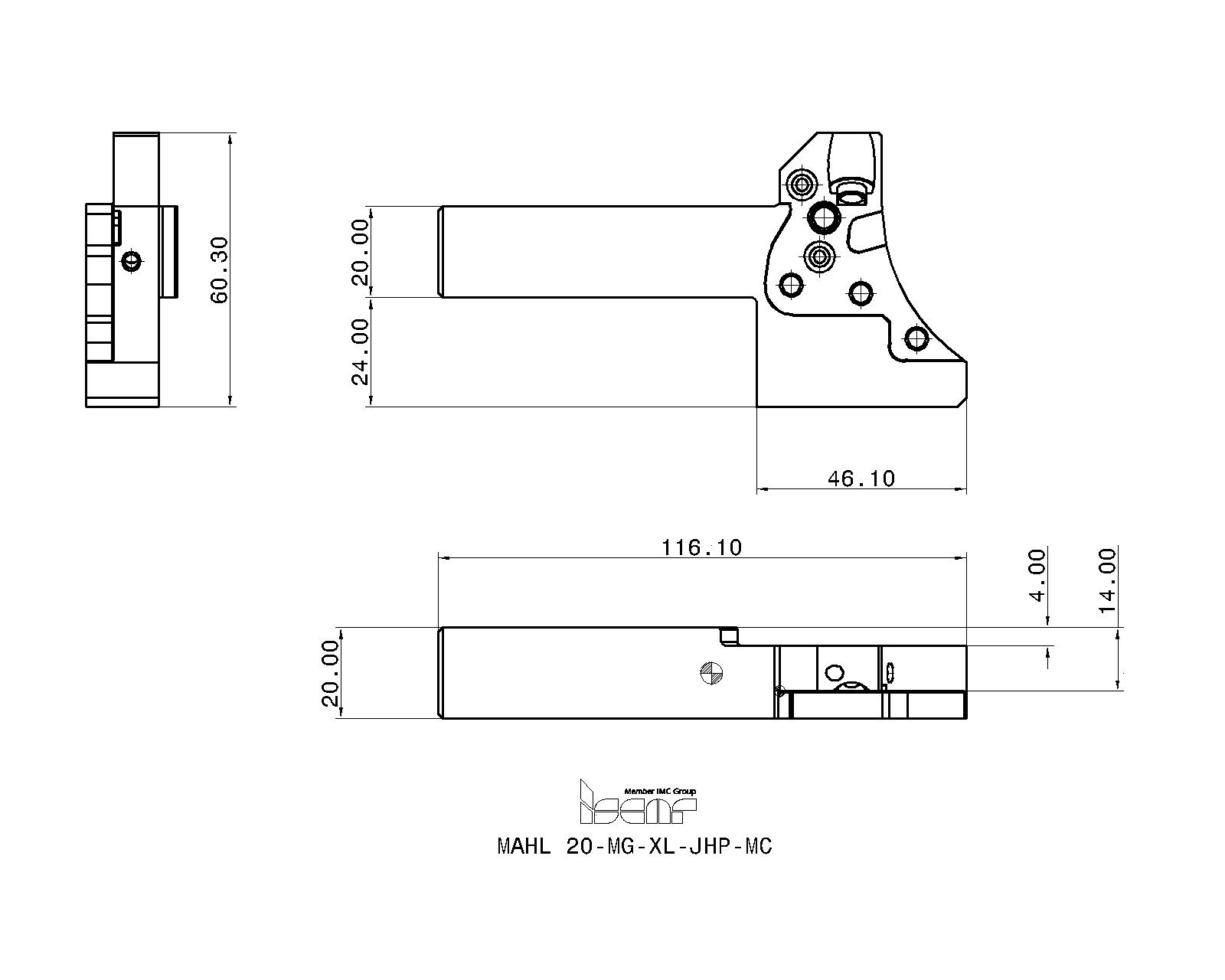 ISCAR Cutting Tools - Metal Working Tools - MAHR/L-MG-XL-JHP-MC ...