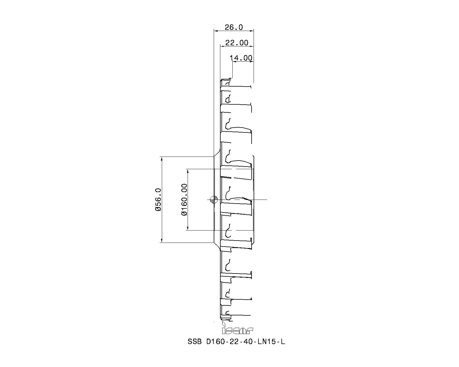 ISCAR Cutting Tools - Metal Working Tools - SSB-LN15-R/L : 3102849 ...