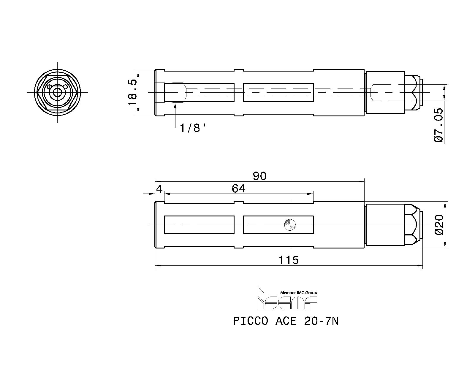 ISCAR Cutting Tools - Metal Working Tools - PICCO ACE-N : 3373325 ...