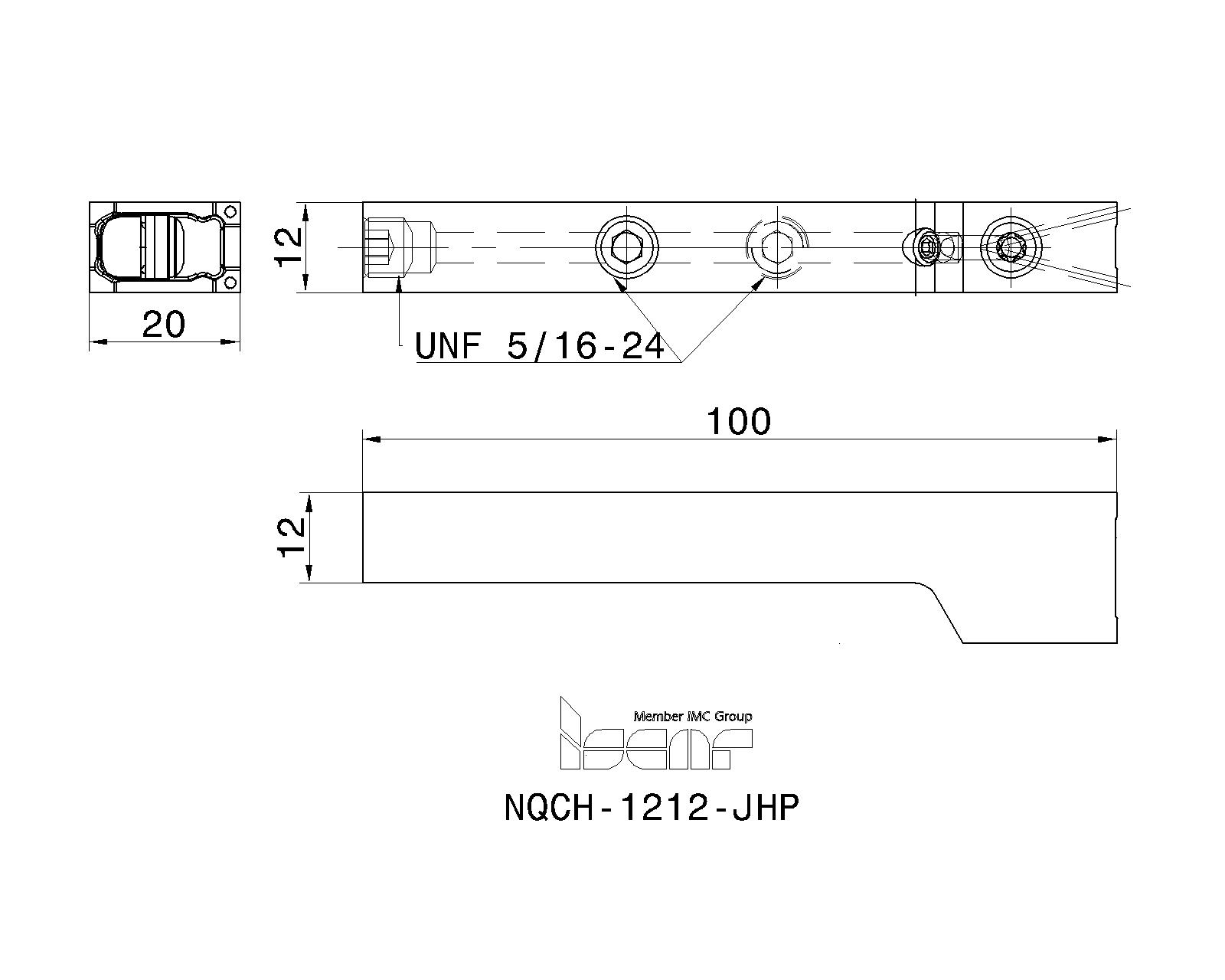 ISCAR Cutting Tools - Metal Working Tools - NQCH-JHP : 3389386 - NQCH ...