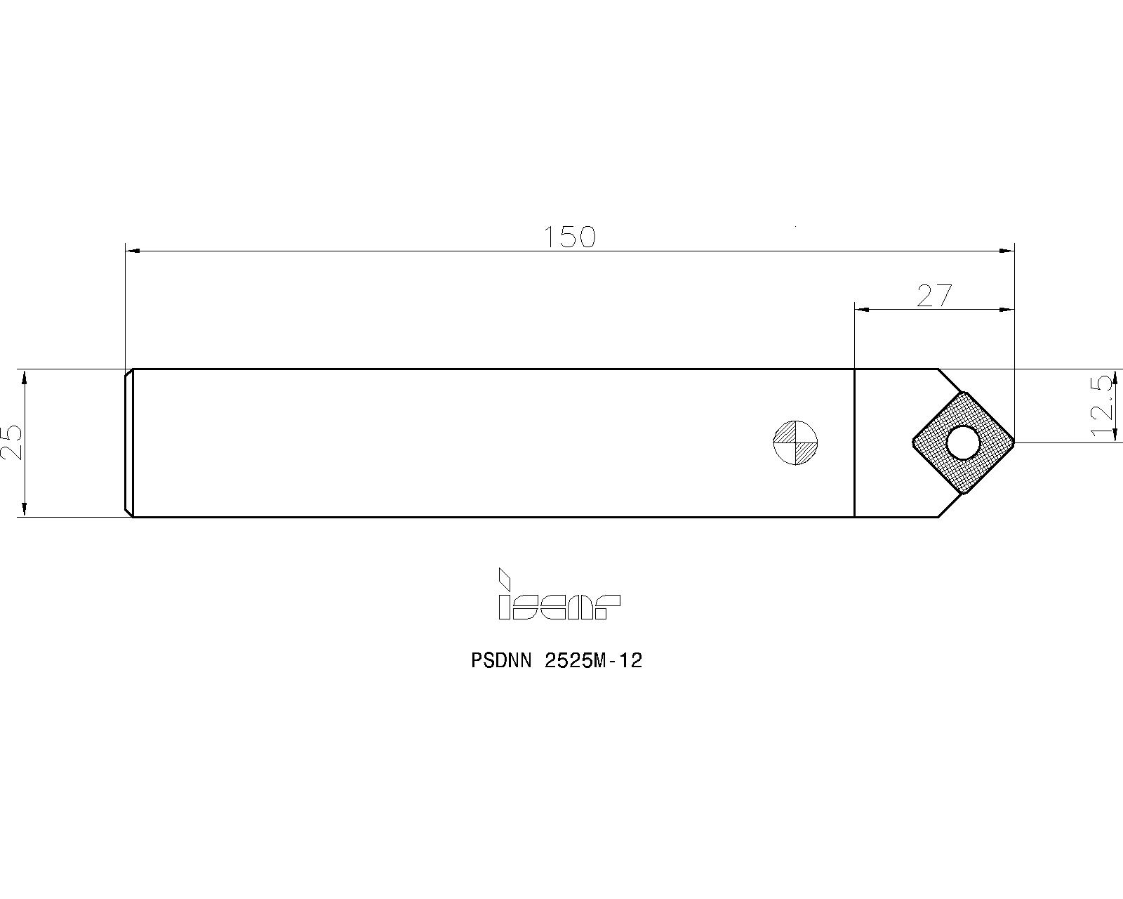 ISCAR Cutting Tools - Metal Working Tools - PSDNN : 3600705 - PSDNN ...