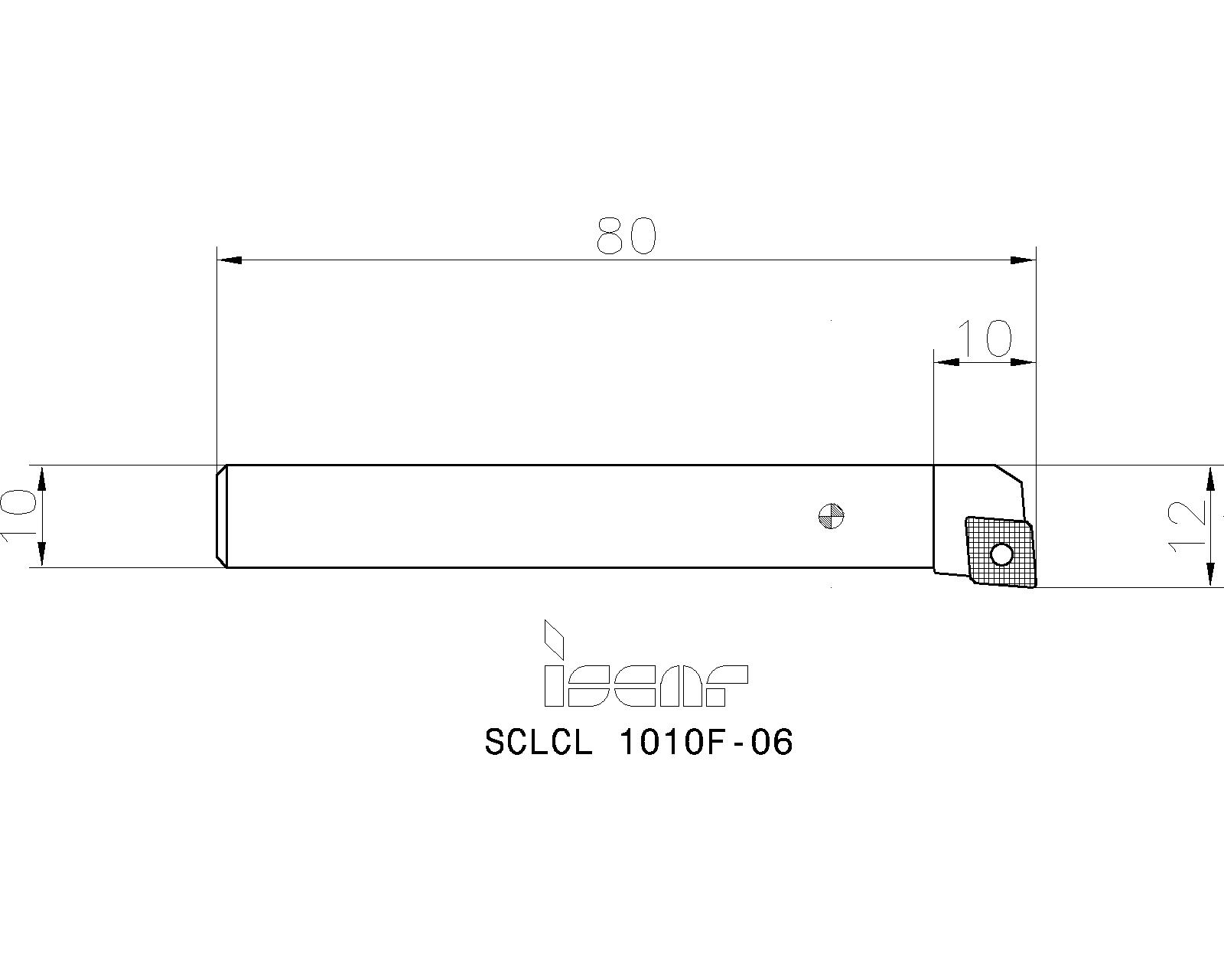 ISCAR Cutting Tools - Metal Working Tools - SCLCR/L : 3600846 - SCLCL ...