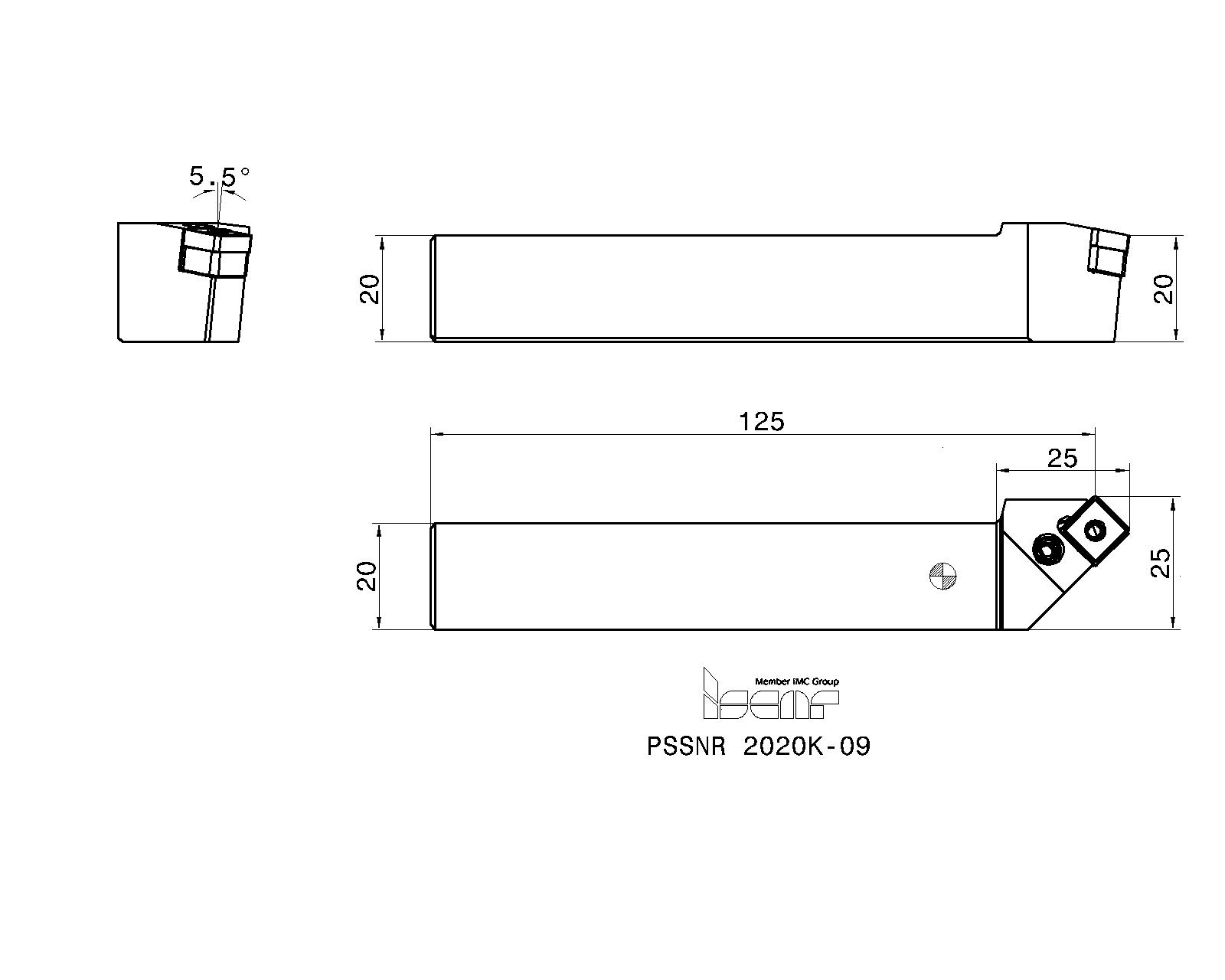 ISCAR Cutting Tools - Metal Working Tools - PSSNR/L : 3603252 - PSSNR ...