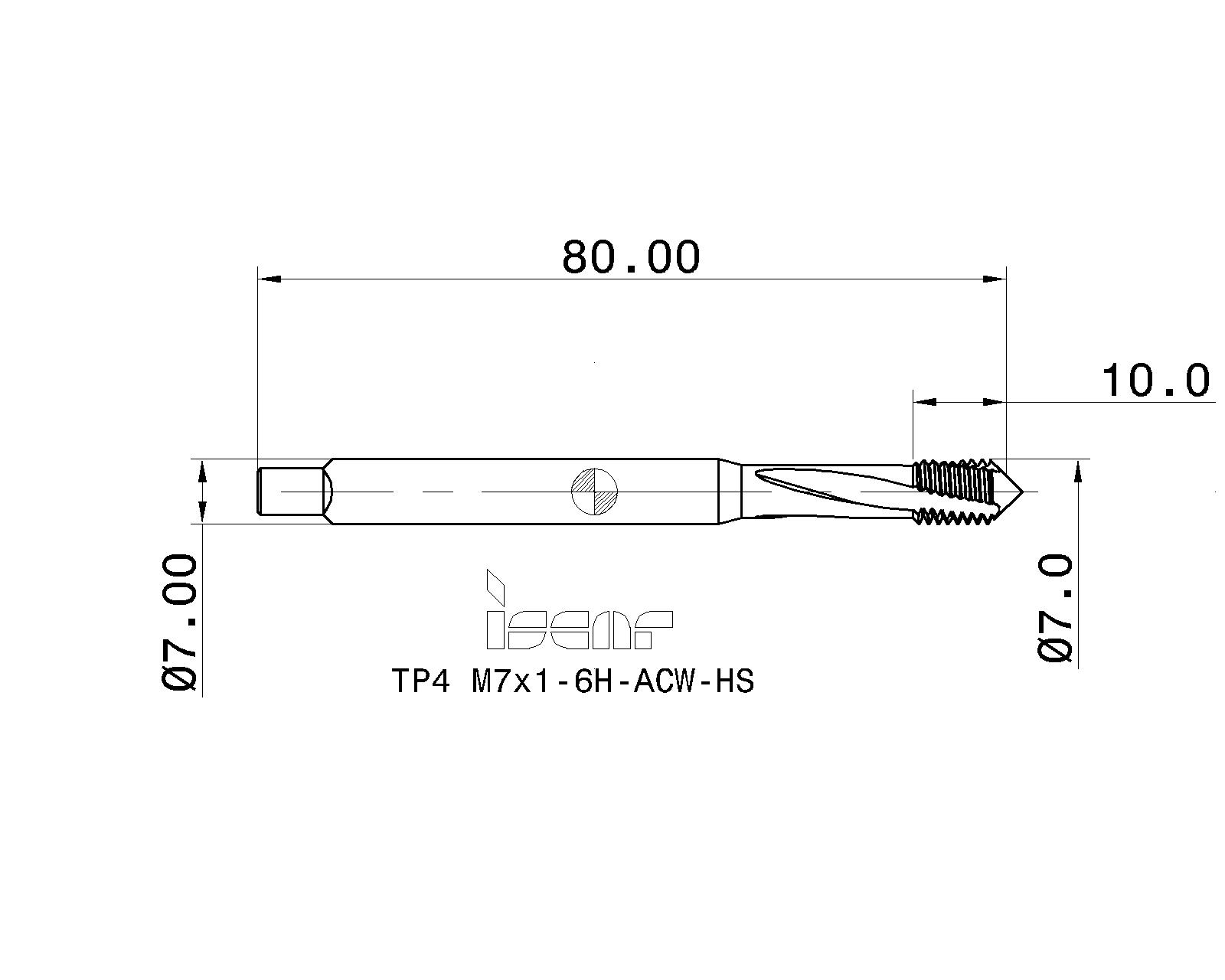 ISCAR Cutting Tools - Metal Working Tools - TPS M-W HE(HSS) : 4445067 ...