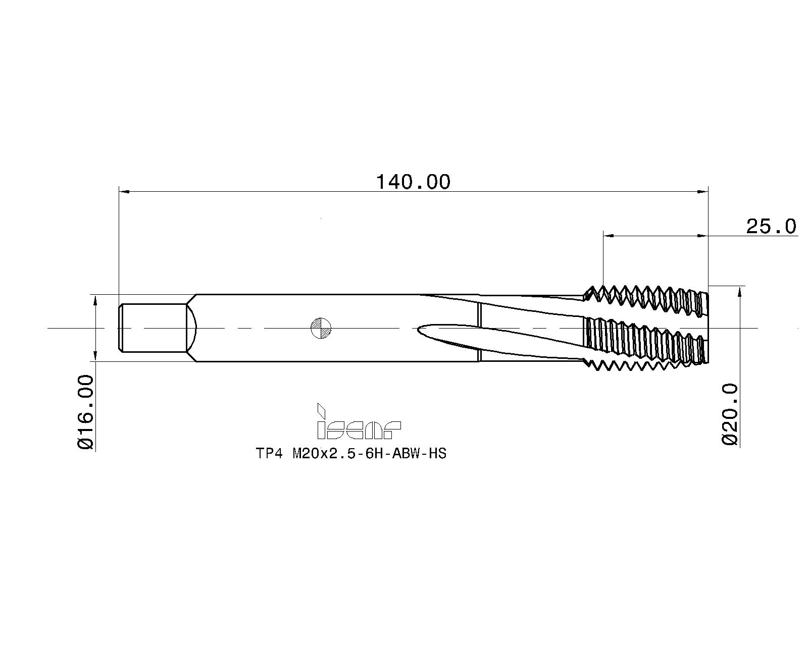 ISCAR Cutting Tools - Metal Working Tools - TPS M-W HE(HSS) : 4445076 ...