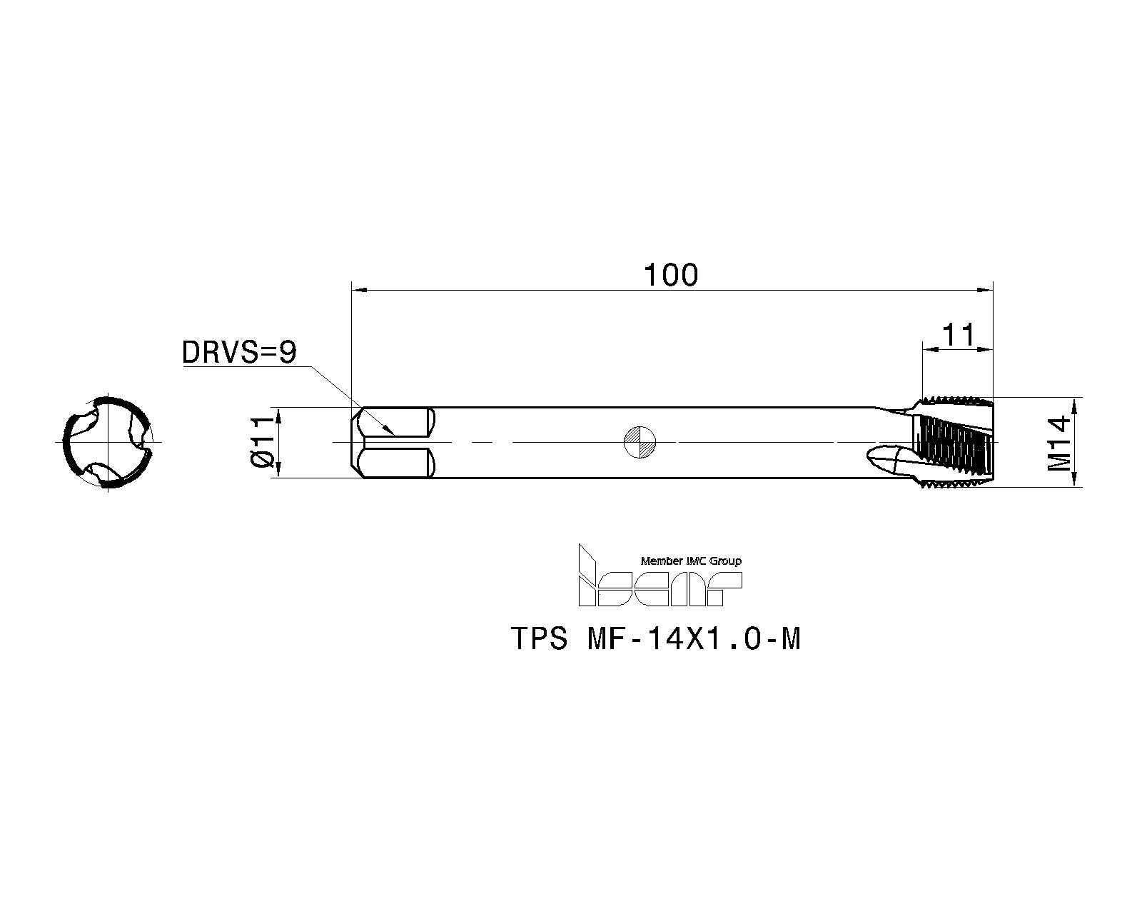 ISCAR Cutting Tools - Metal Working Tools - TPS MF (HSS) : 4446069 ...