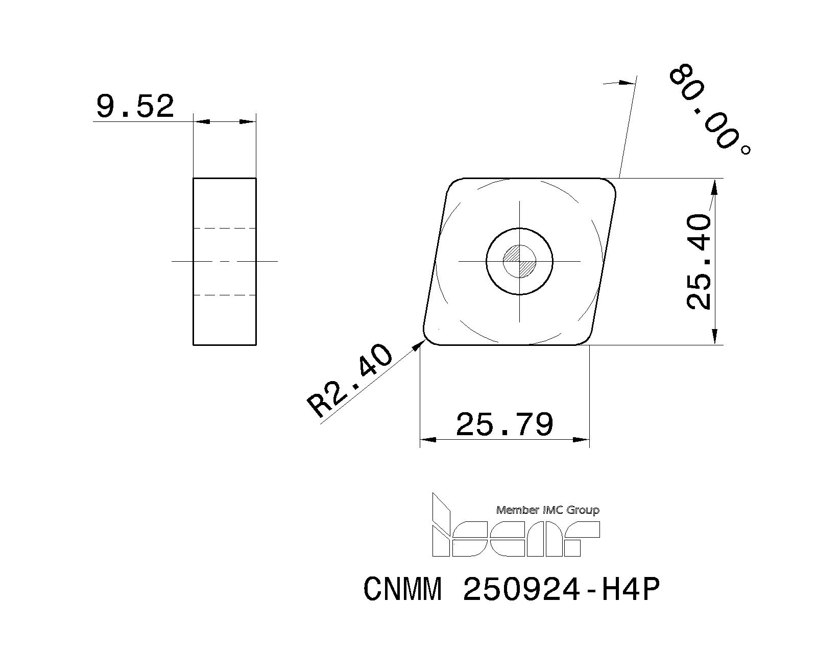 ISCAR Cutting Tools - Metal Working Tools - CNMM-H4P : 5509538 - CNMM ...