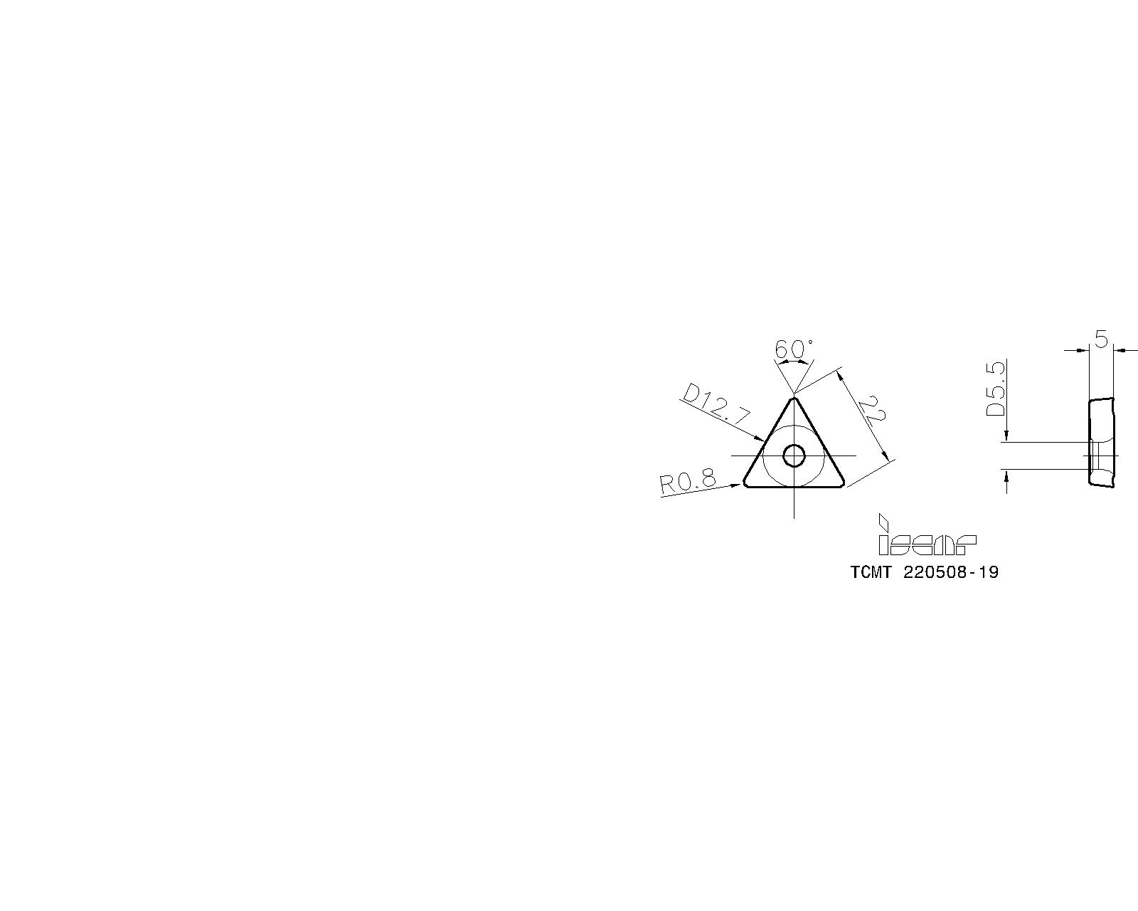 ISCAR Cutting Tools - Metal Working Tools - TCMT-19 : 5550446 - TCMT ...