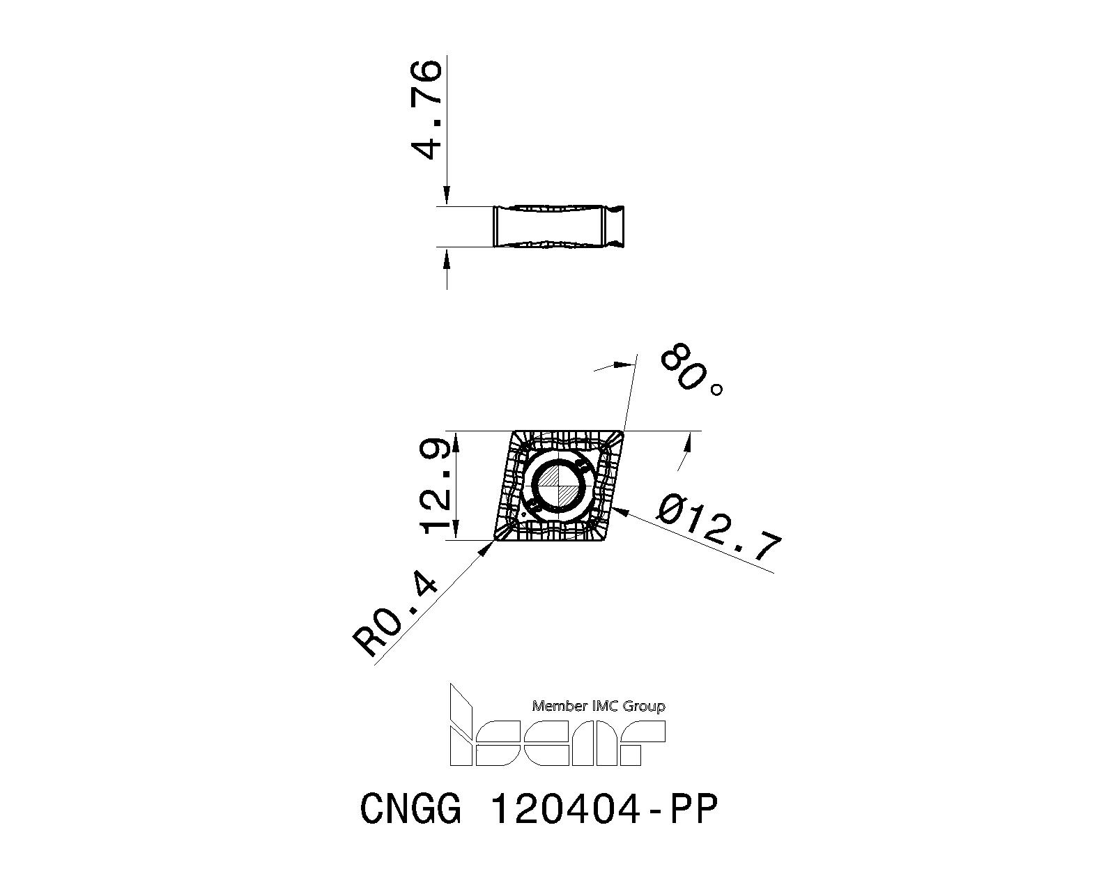 ISCAR Cutting Tools - Metal Working Tools - CNMG/CNGG-PP : 5599570 ...