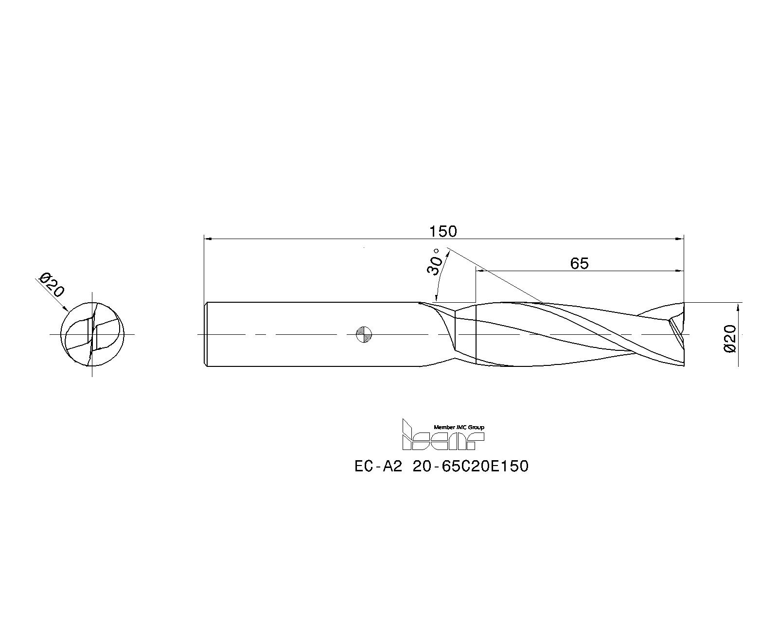 ISCAR Cutting Tools - Metal Working Tools - EC-A2 (economical-short ...