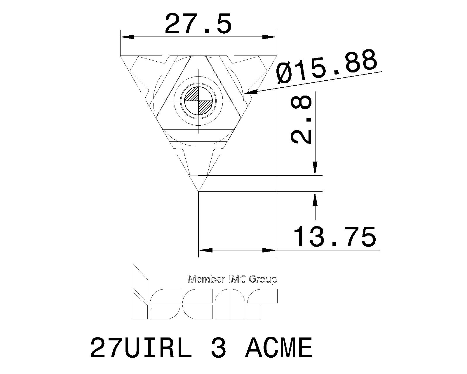 ISCAR Cutting Tools - Metal Working Tools - IR/L-ACME : 5902399 ...