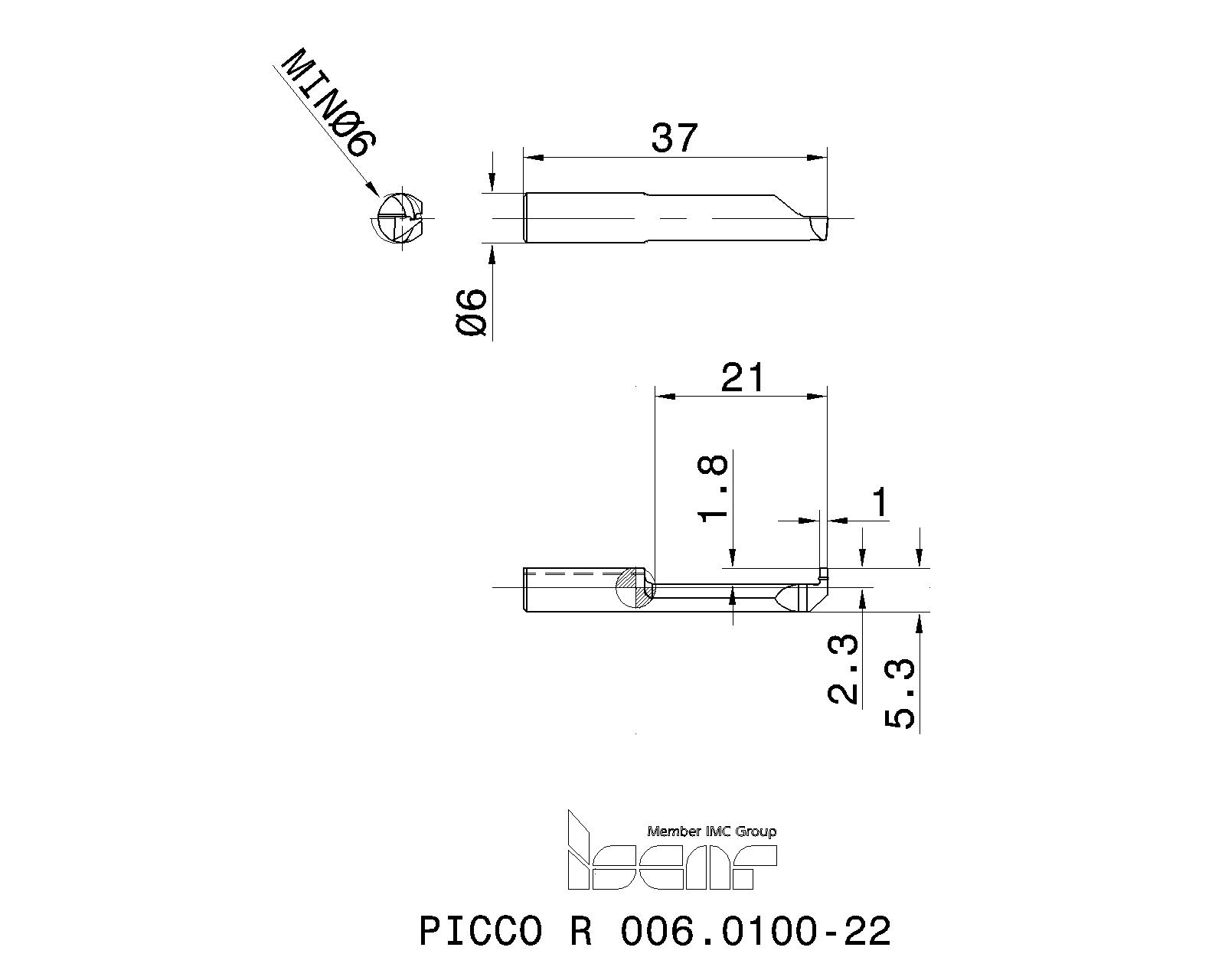 ISCAR Cutting Tools - Metal Working Tools - PICCO R/L 002-007 : 6402382 ...