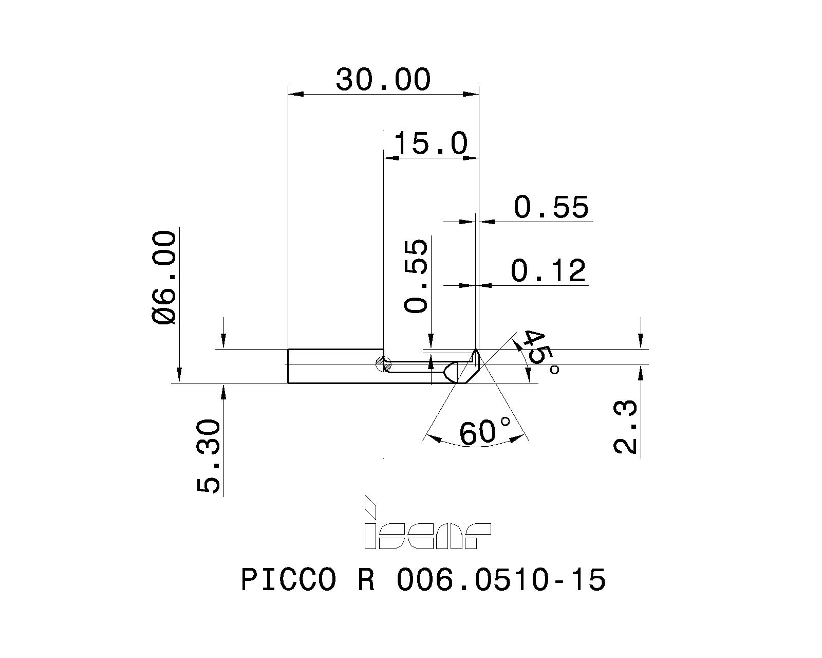 ISCAR Cutting Tools - Metal Working Tools - PICCO R/L-60°-Thread ...