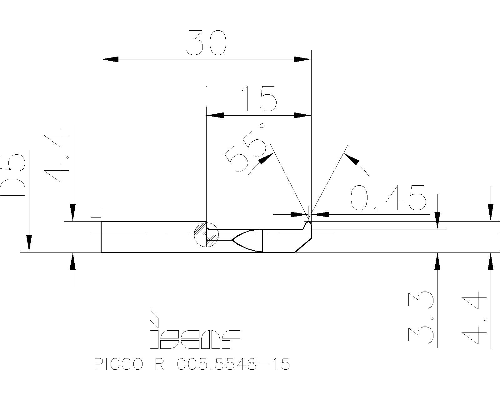 ISCAR Cutting Tools - Metal Working Tools - PICCO-55°-Thread : 6403059 ...