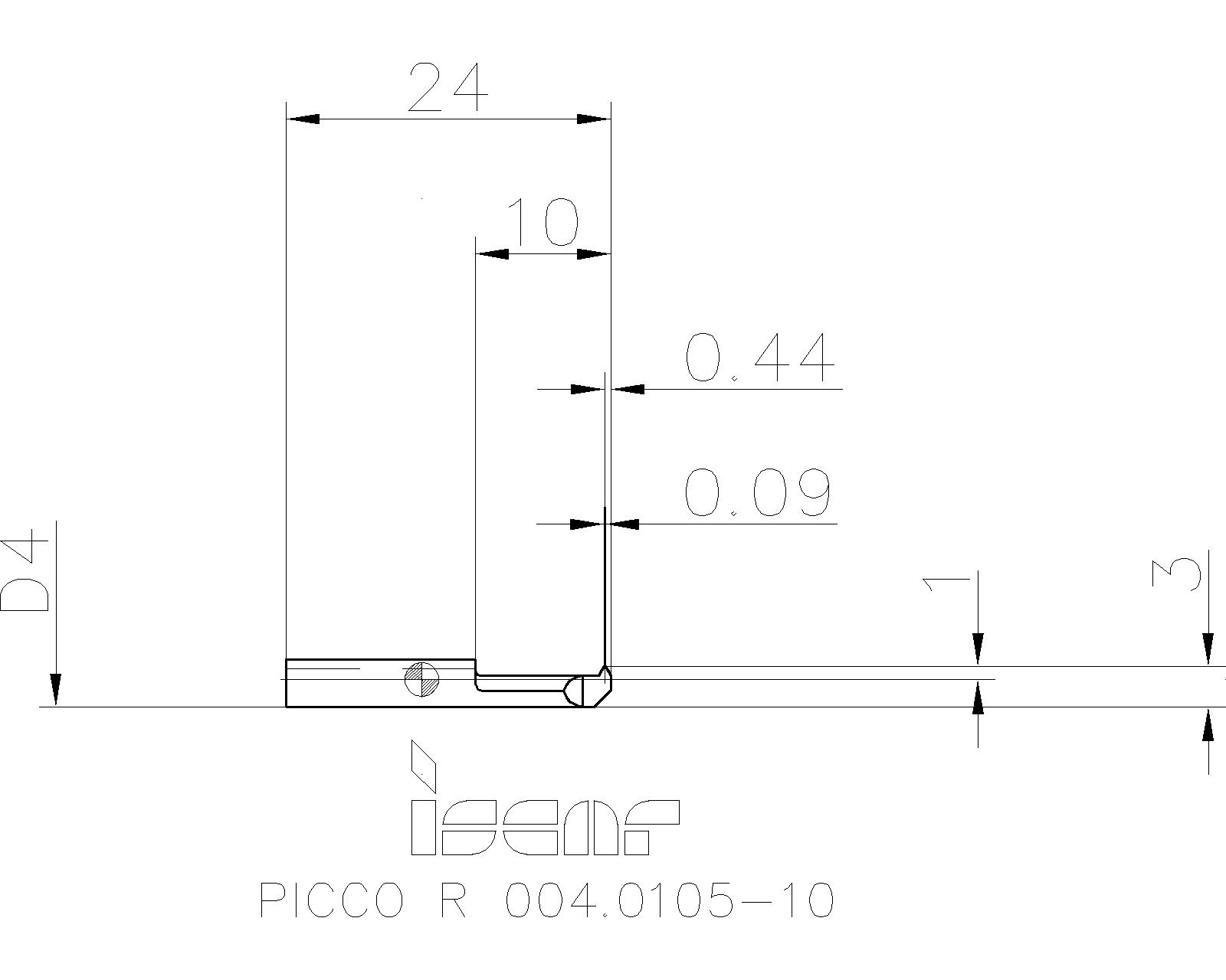 ISCAR Cutting Tools - Metal Working Tools - PICCO R/L-60°-Thread ...
