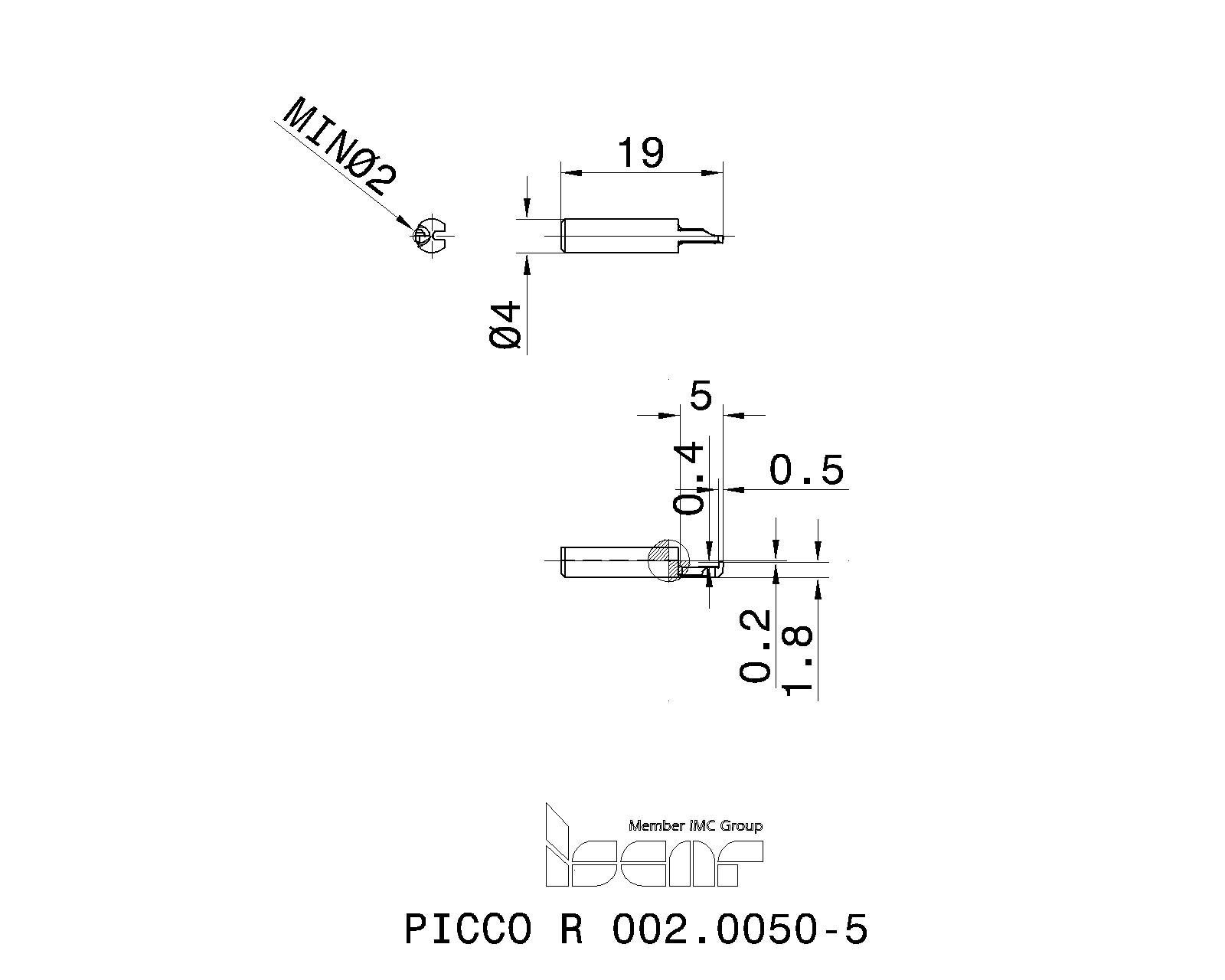 ISCAR Cutting Tools - Metal Working Tools - PICCO R/L 002-007 : 6403942 ...