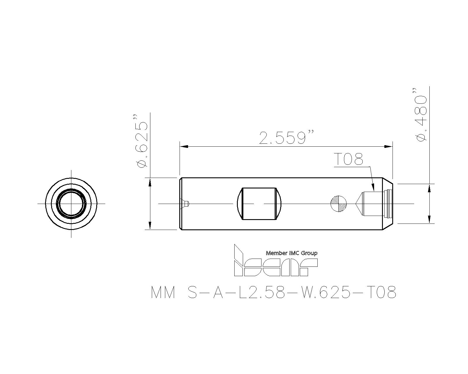 ISCAR Cutting Tools - Metal Working Tools - MM S-A (straight shanks ...