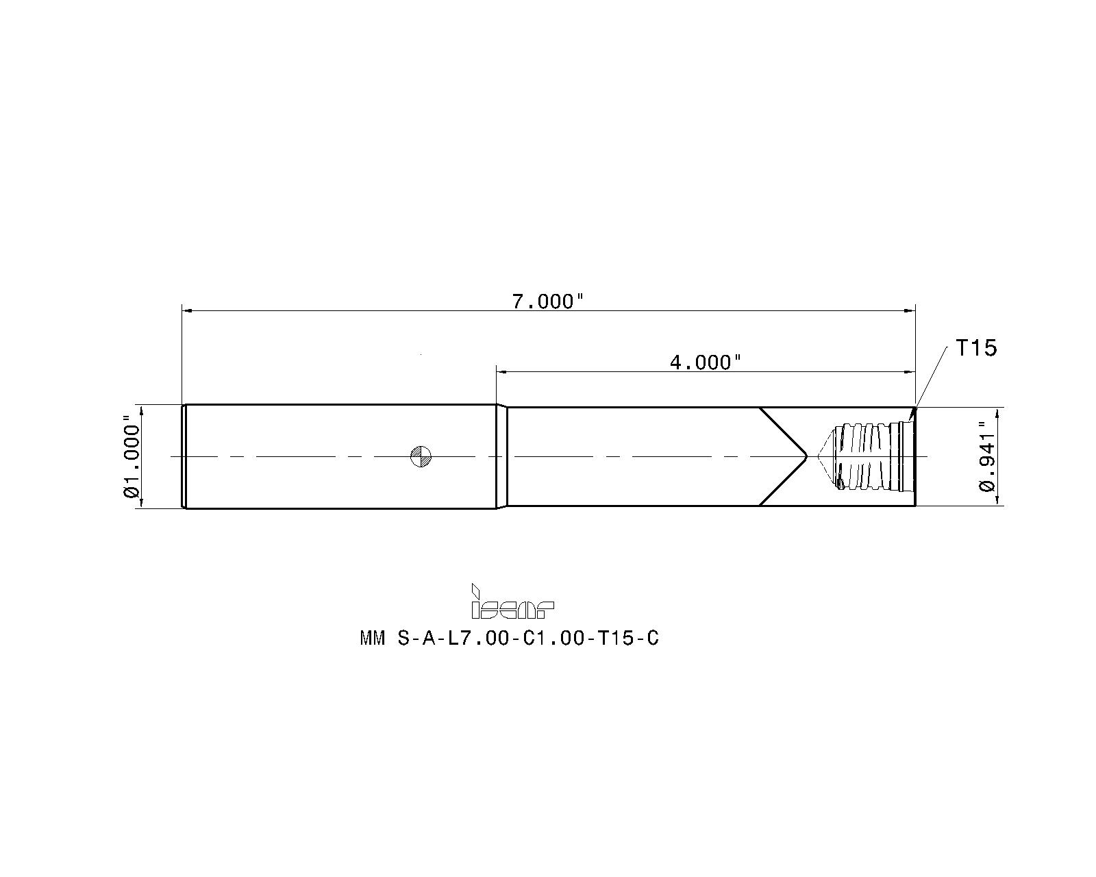 ISCAR Cutting Tools - Metal Working Tools - MM S-A (straight shanks ...
