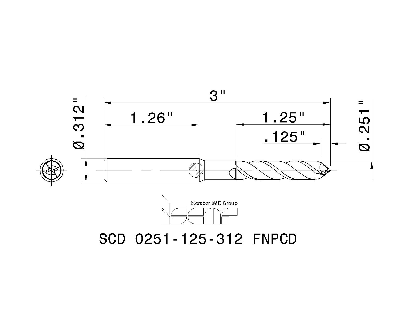 ISCAR Cutting Tools - Metal Working Tools - SCD-FNPCD : 3384450 - SCD ...