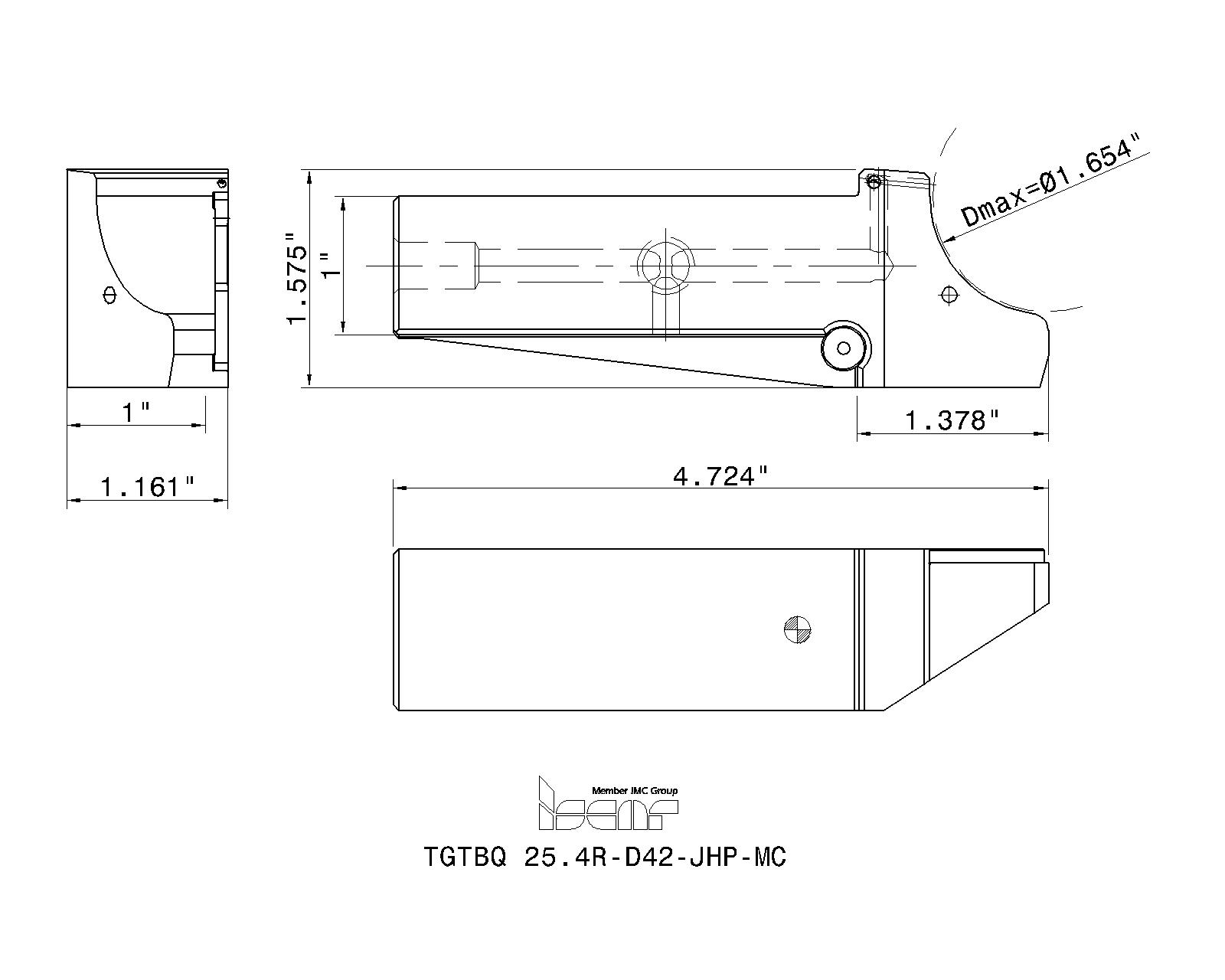 ISCAR Cutting Tools - Metal Working Tools - TGTBQ-JHP-MC : 3419501 ...