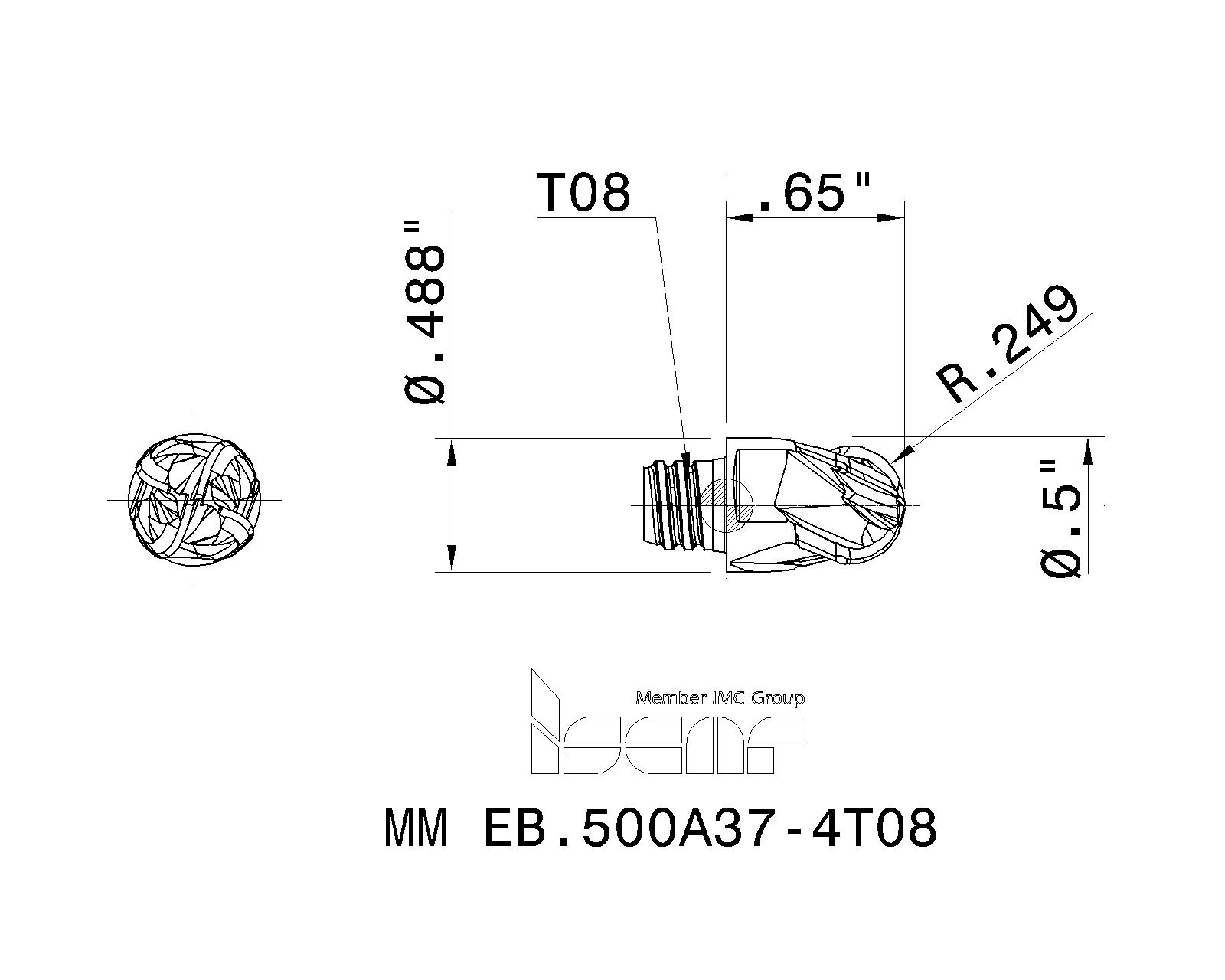 ISCAR Cutting Tools - Metal Working Tools - MM EB : 5621327 - MM EB ...