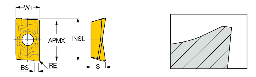 ISCAR Cutting Tools - Metal Working Tools - ADKT 1505PDR/L-HM : 5602360 ...