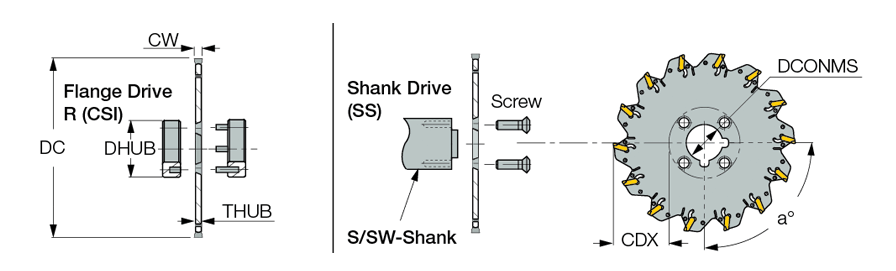 ISCAR Cutting Tools - Metal Working Tools - Milling - - GM-DG