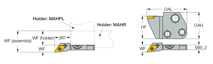 ISCAR Cutting Tools - Metal Working Tools - ISO-Turning - - SDJCR-PAD