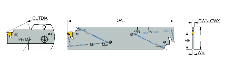 ISCAR Cutting Tools - Metal Working Tools - TGFH-JHP : 2302311 - TGFH ...