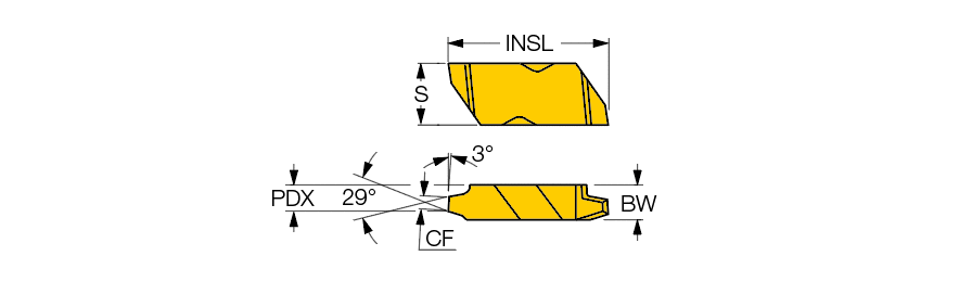 ISCAR Cutting Tools - Metal Working Tools - Threading - - STUB ACME ...