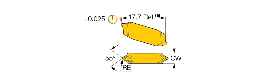 ISCAR Cutting Tools - Metal Working Tools - Threading - - TIP-P-BSW