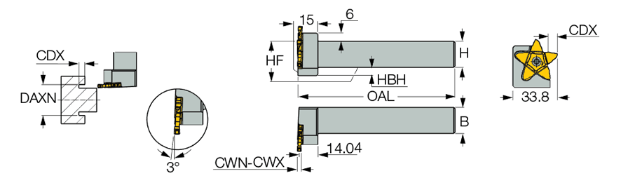 ISCAR Cutting Tools - Metal Working Tools - Groove-Turn & Parting ...