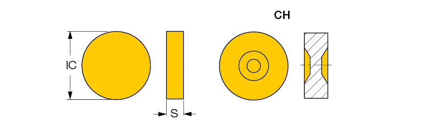 ISCAR Cutting Tools - Metal Working Tools - ISO-Turning - - RNGN-Ceramic