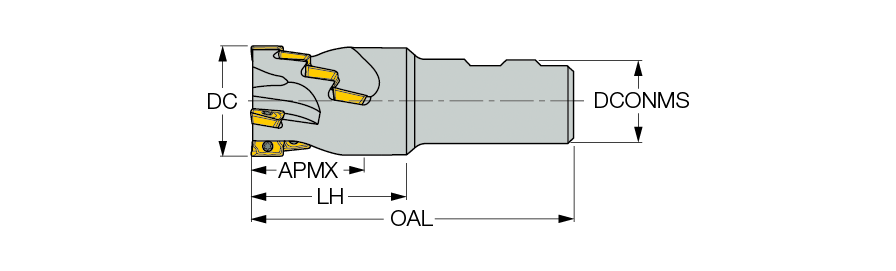 ISCAR Cutting Tools - Metal Working Tools - Milling - - ADK