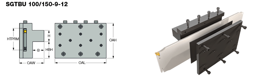 ISCAR Cutting Tools - Metal Working Tools - SGTBU/SGTBN : 2303018 ...