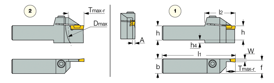 ISCAR Cutting Tools - Metal Working Tools - HELIR/L : 2500436 - HELIR ...