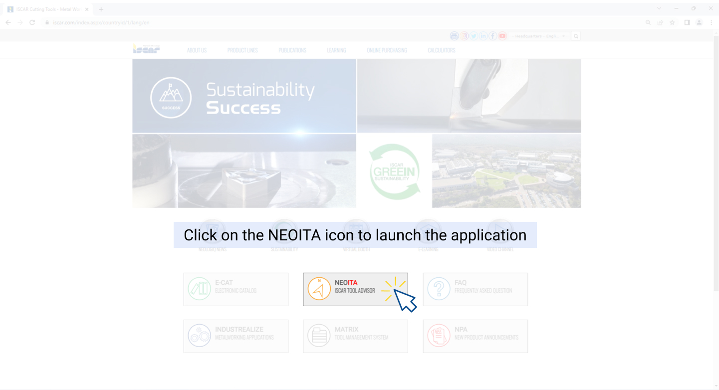 NEO ITA Guide - ISCAR E-LEARNING